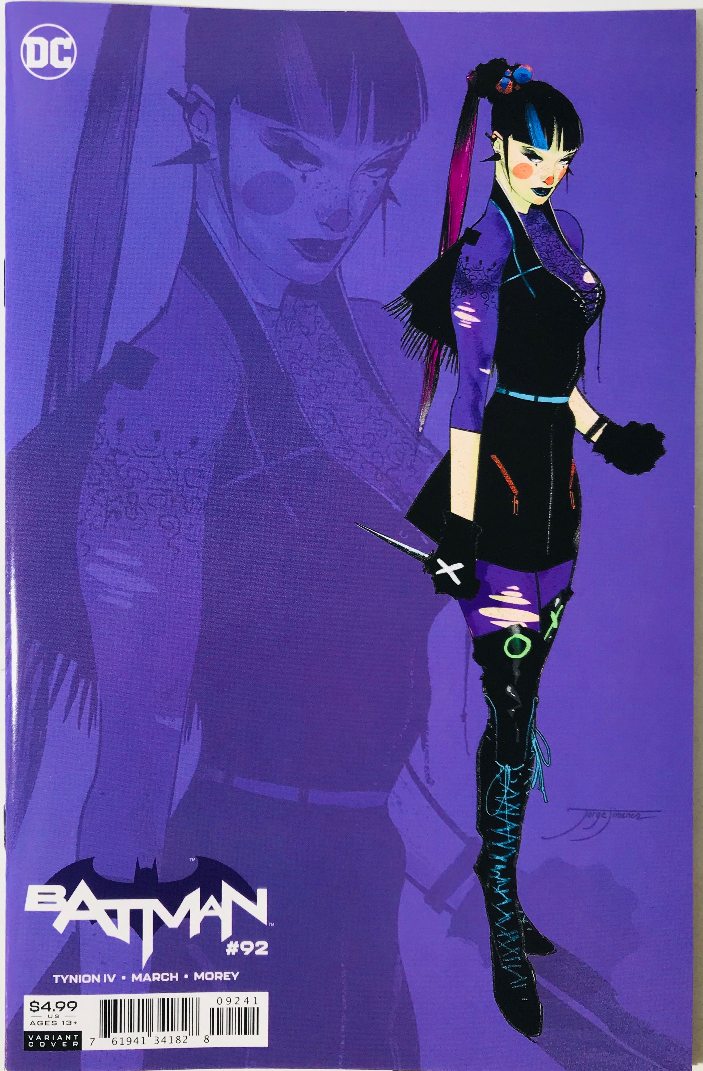 Batman #92 (1:25 Jimenez Retailer Incentive, Punchline Variant) +BONUS