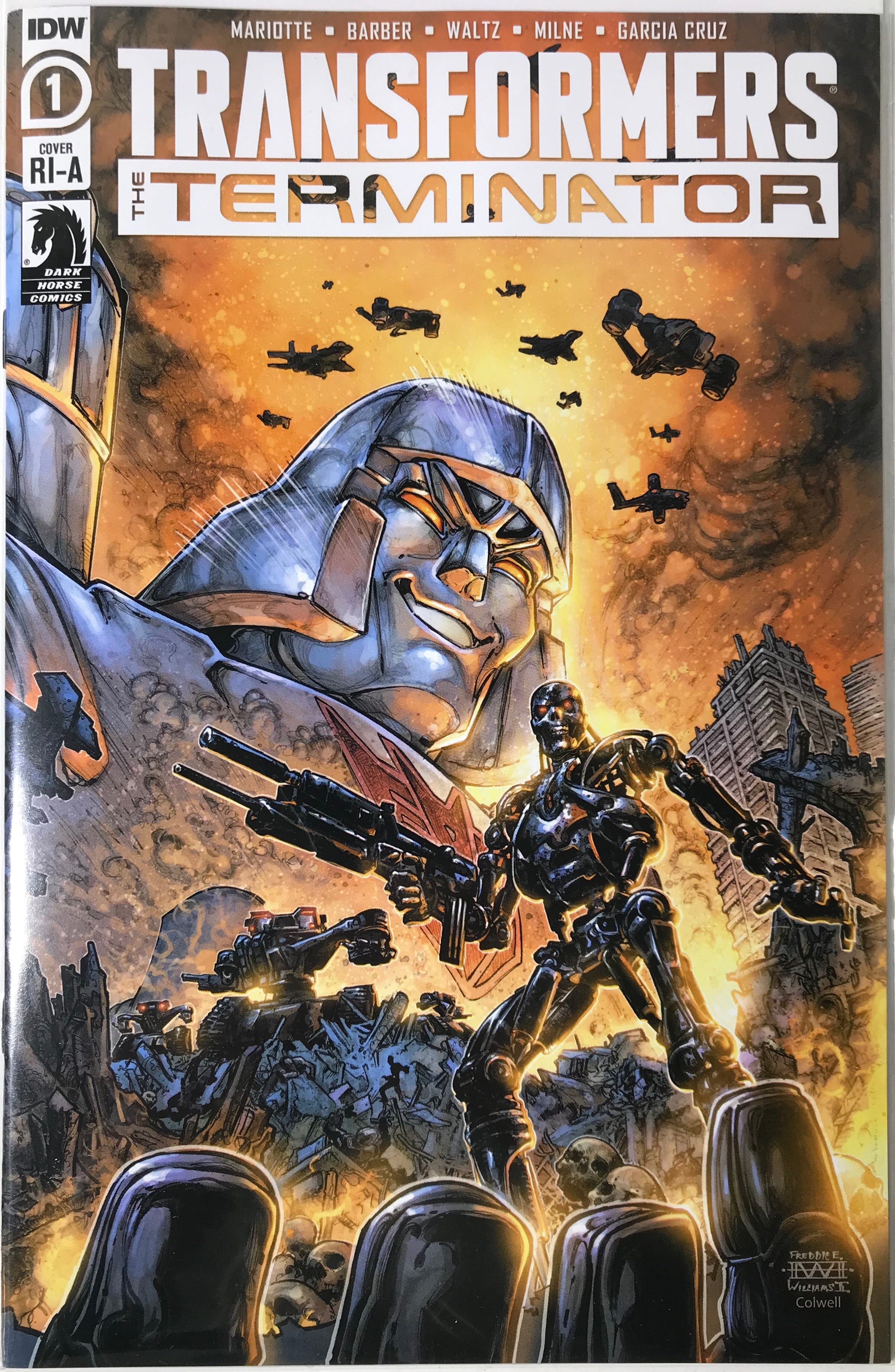 Transformers vs. Terminator #1 (1:10 Retailer Incentive Variant)